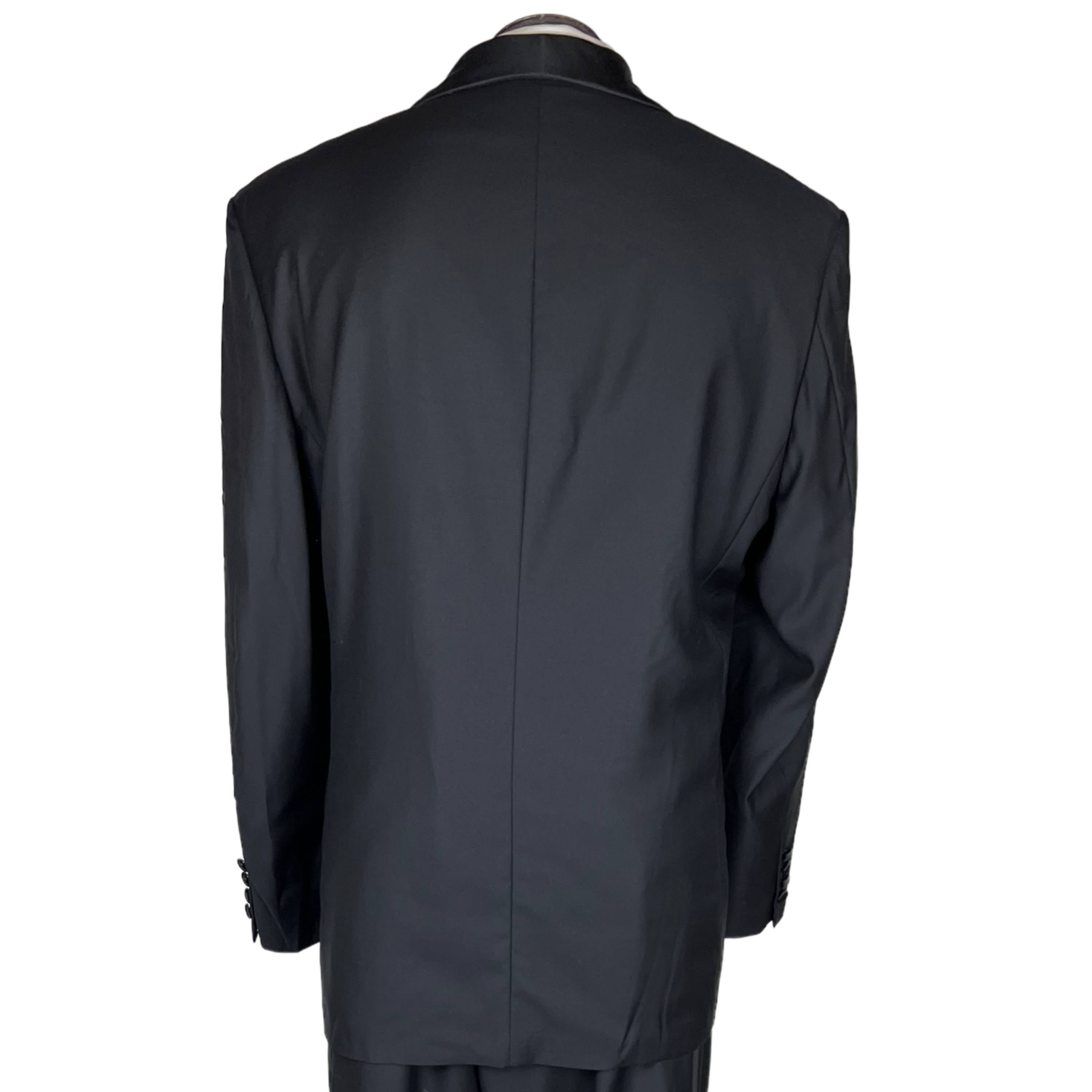 1990s Vintage Aquascutum Tuxedo Suit Size XL