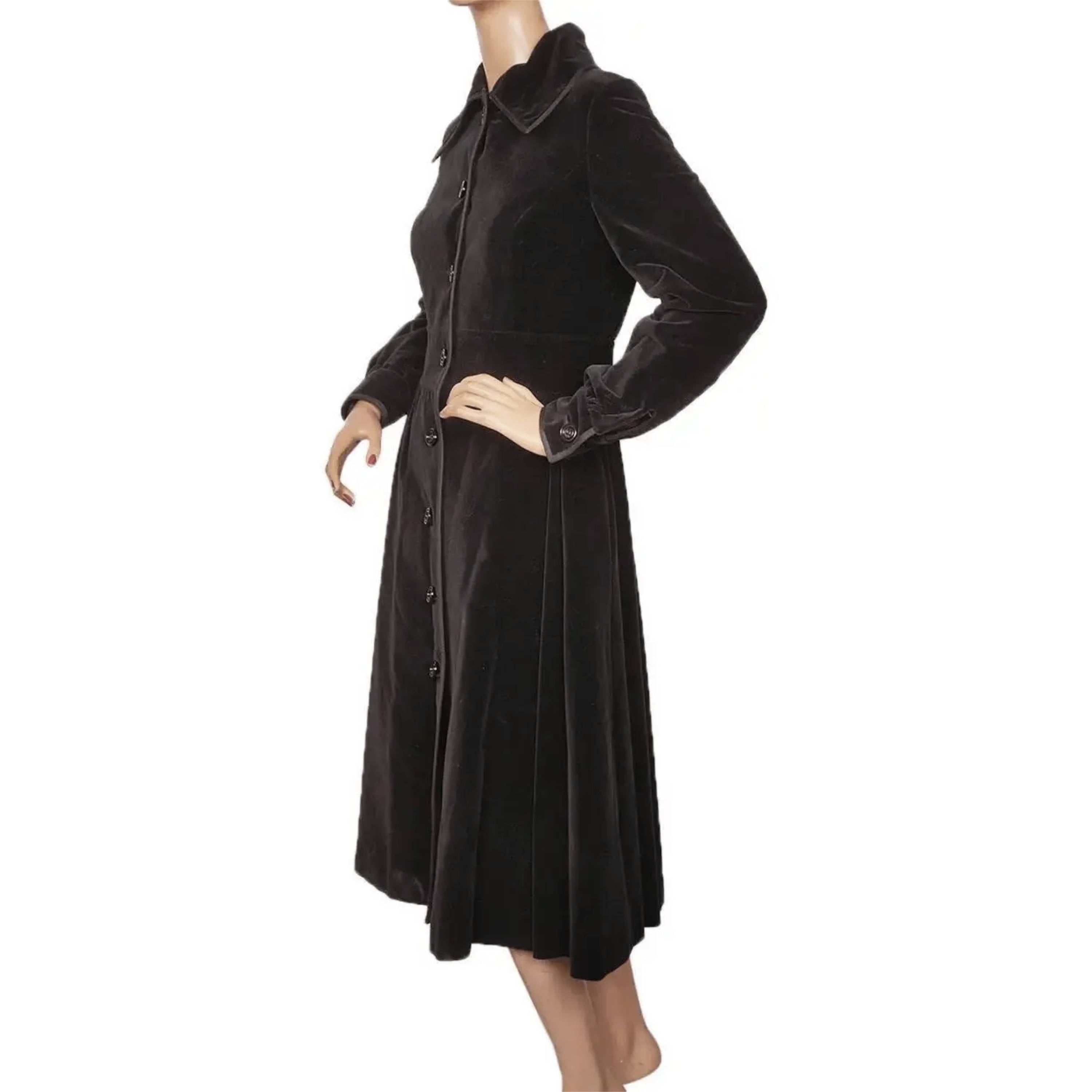 Vintage 1960s Simonetta and Fabiani Red Wool Coat