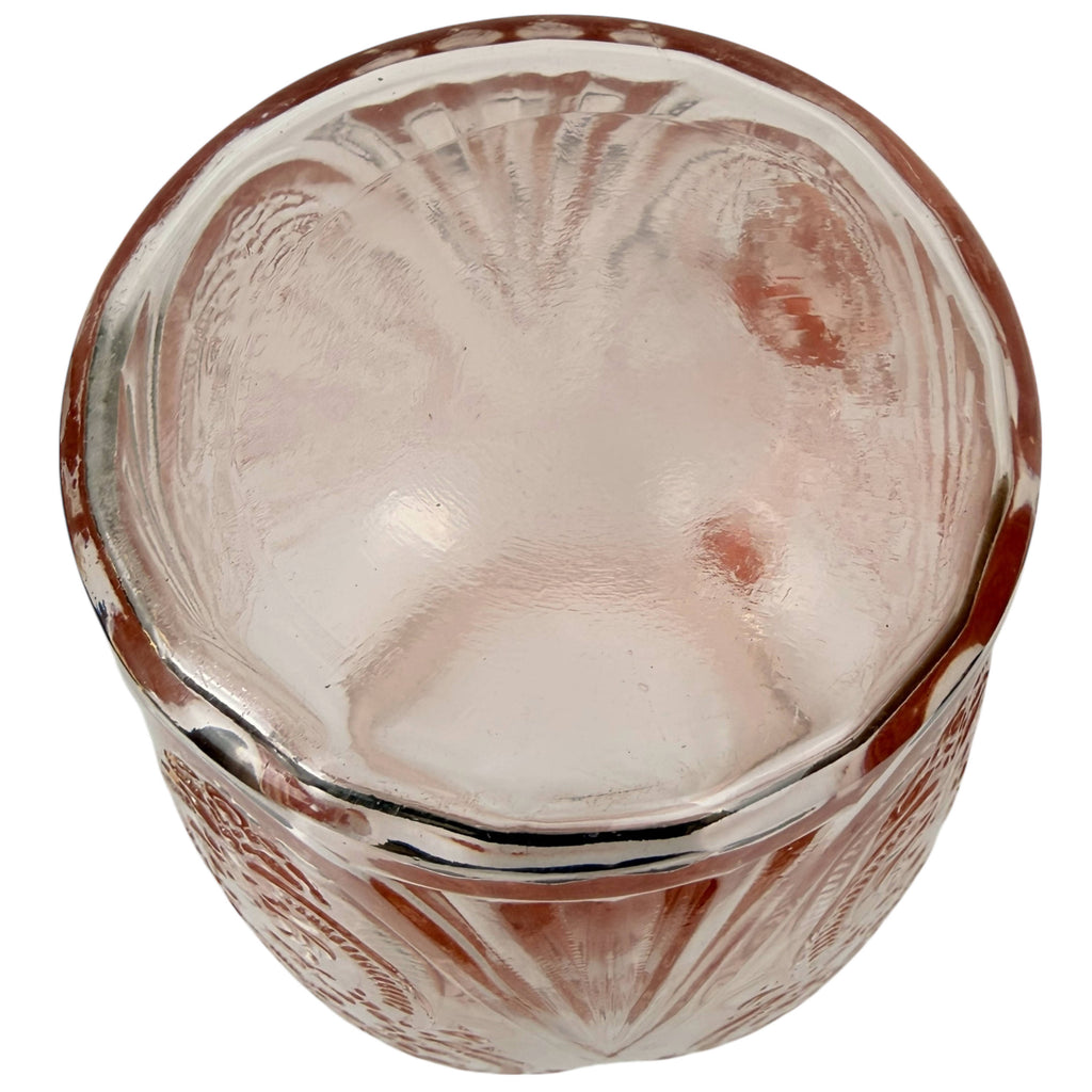 Rare Hazel Atlas Royal Lace Pink Depression Glass Pitcher 96 oz No Ice ...