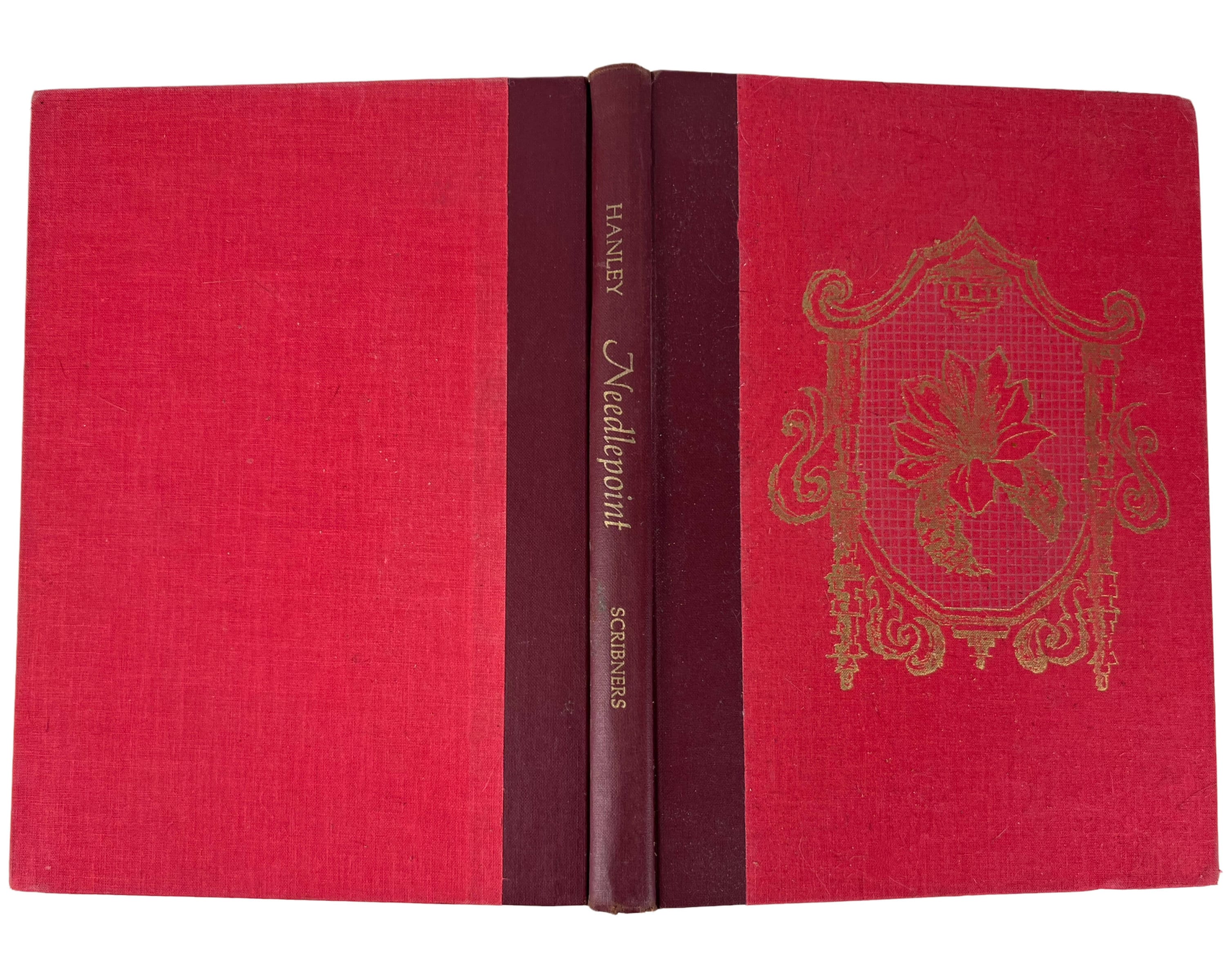 Vintage 1964 Needlepoint Book by Hope Hanley Fine Condition No DJ