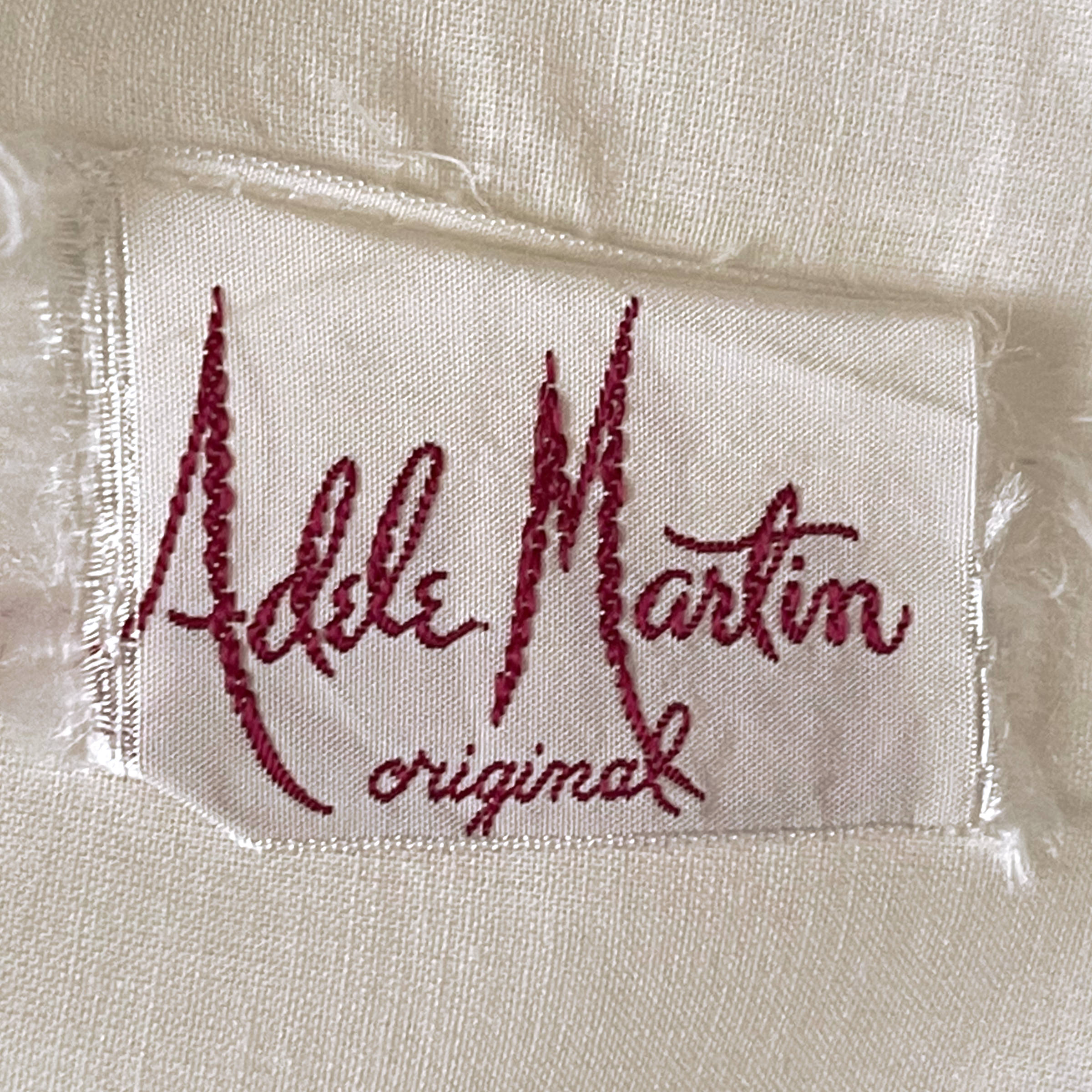 Vintage 1950s Day Dress Adele Martin Original Size M