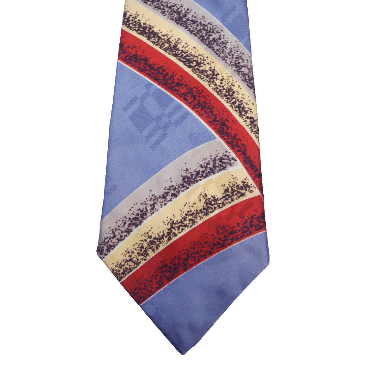 Vintage 1940s Swing Tie Mens Satin Necktie by Alida Authentic 40s 50s