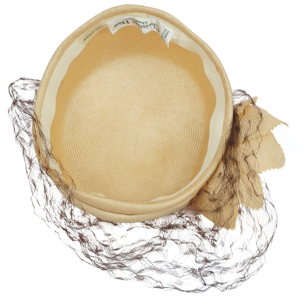 Vintage 1960s Pierre Balmain Silk Hat
