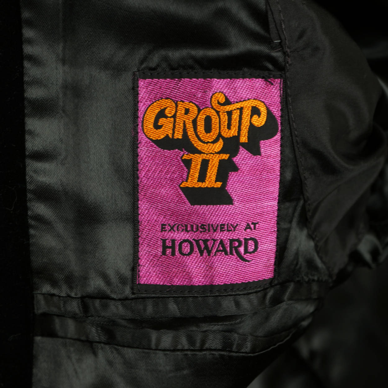 Vintage 1960s Mod Mens Dandy Suit 1969 Double Breasted Black Velvet ...