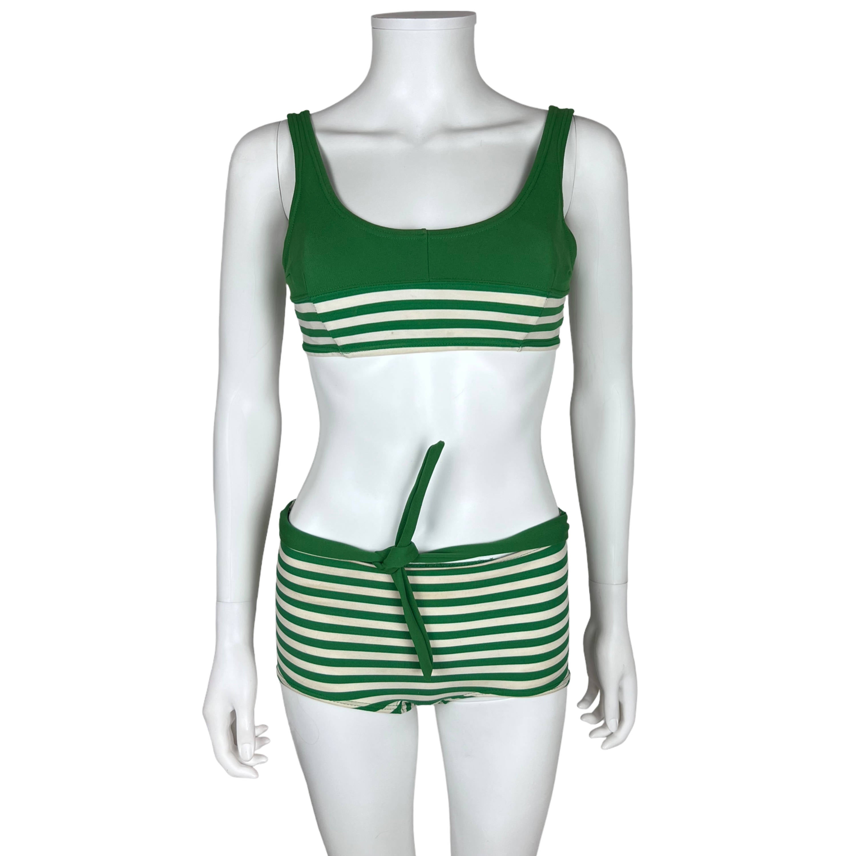 1950s Vintage Gottex Swimsuit 2 Piece Bathing Suit Size S