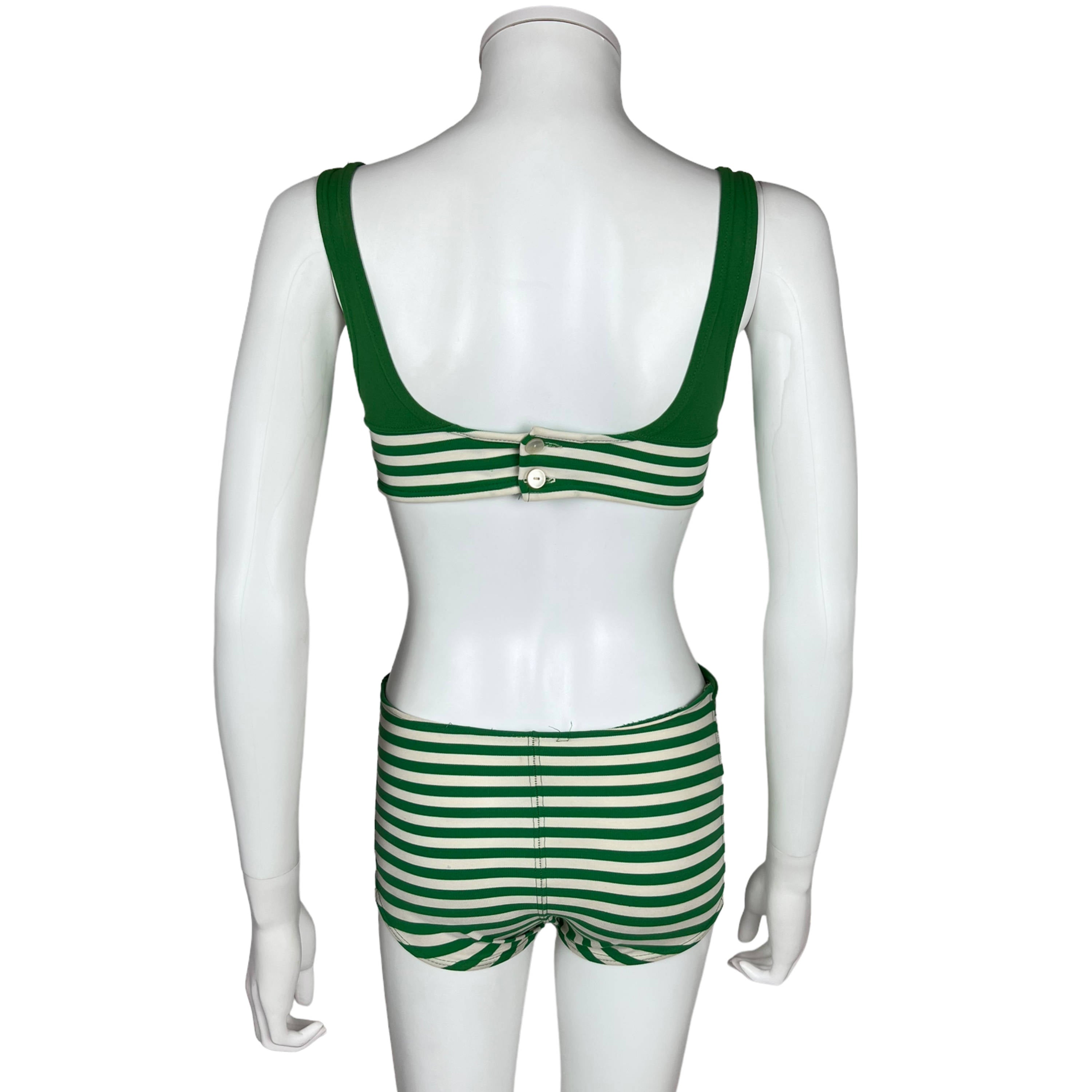 1950s Vintage Gottex Swimsuit 2 Piece Bathing Suit Size S