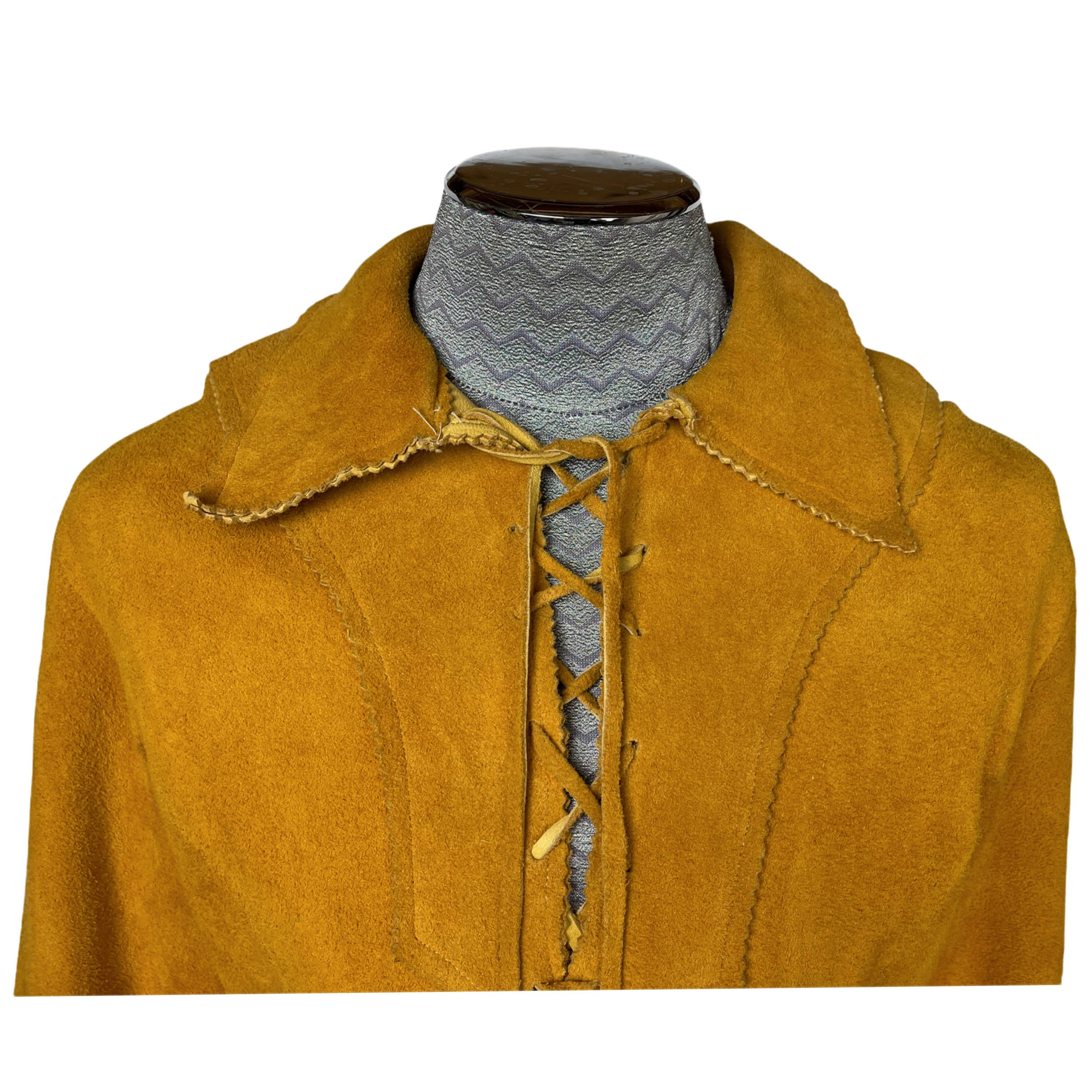 Vintage Micmac Shirt Deerskin Leather Mi’kmaq Newfoundland