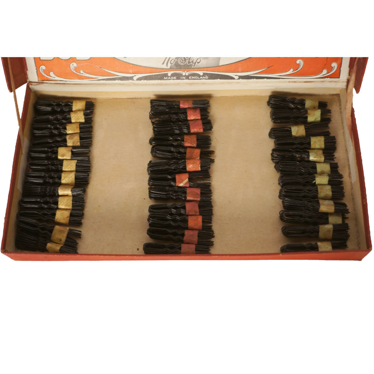 Vintage 1920s Newlock Bobby Pins Original Store Display Box with 648 ...