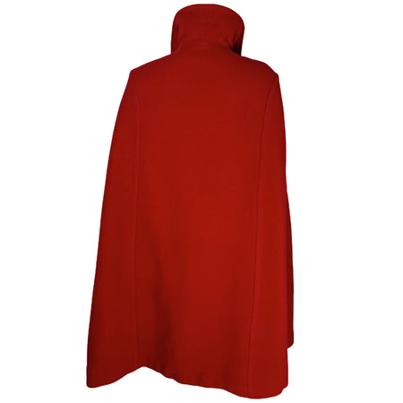Vintage 1960s Red Wool Cape by Raymond of London Sz S M – Poppy's ...