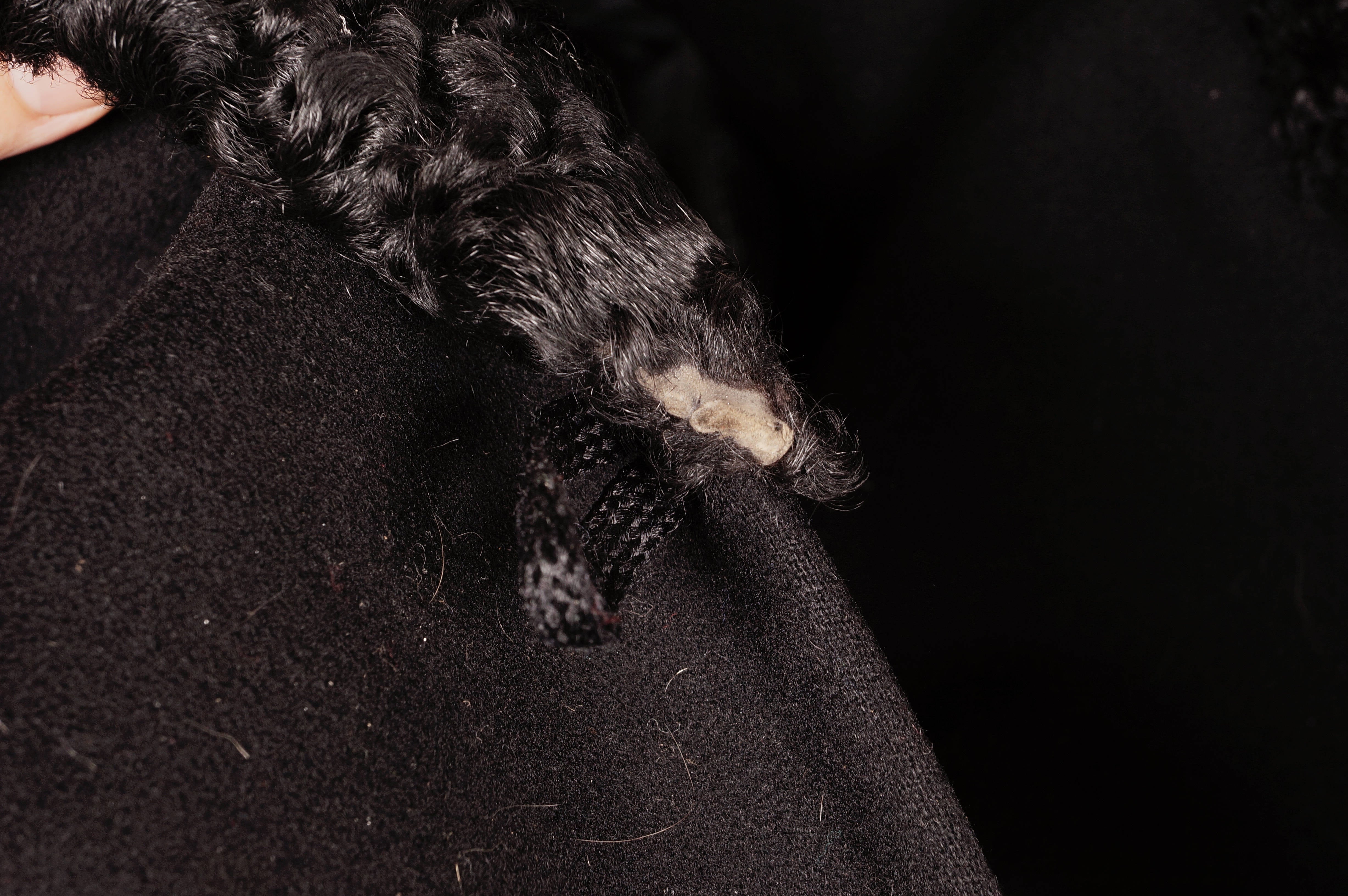 1920s Mens Ulster Winter Coat Melton Wool Overcoat - Medium