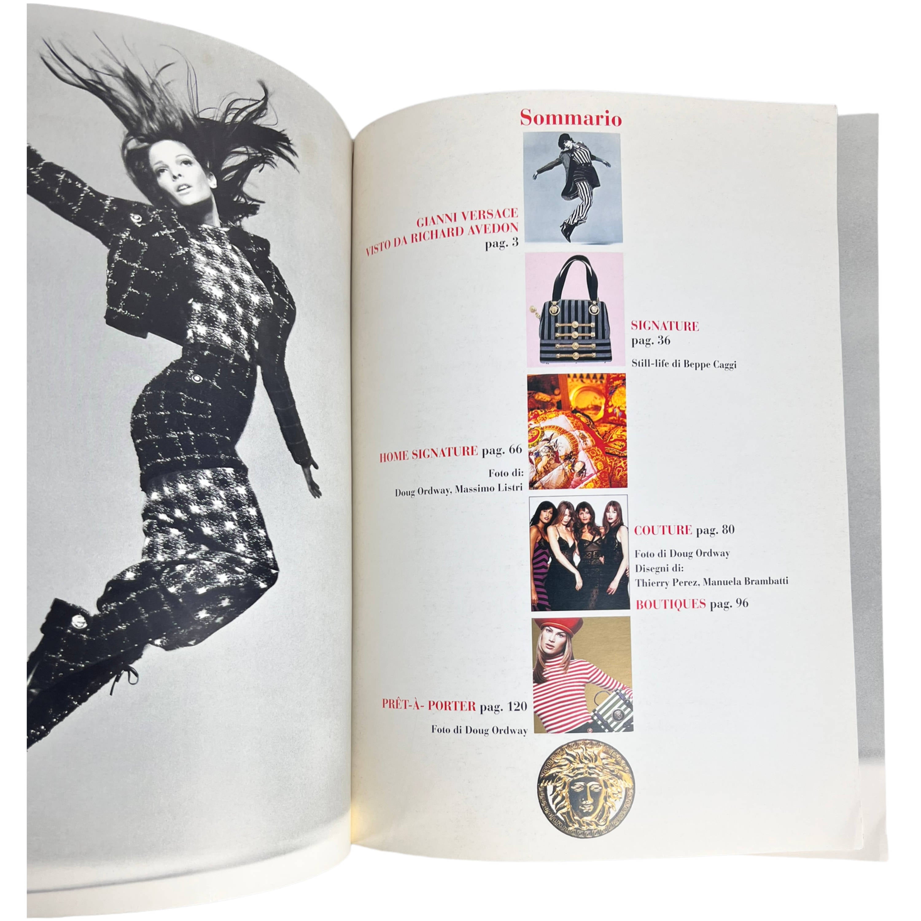 Vintage Gianni Versace Catalog 1993 Donna Autumn Winter # 25