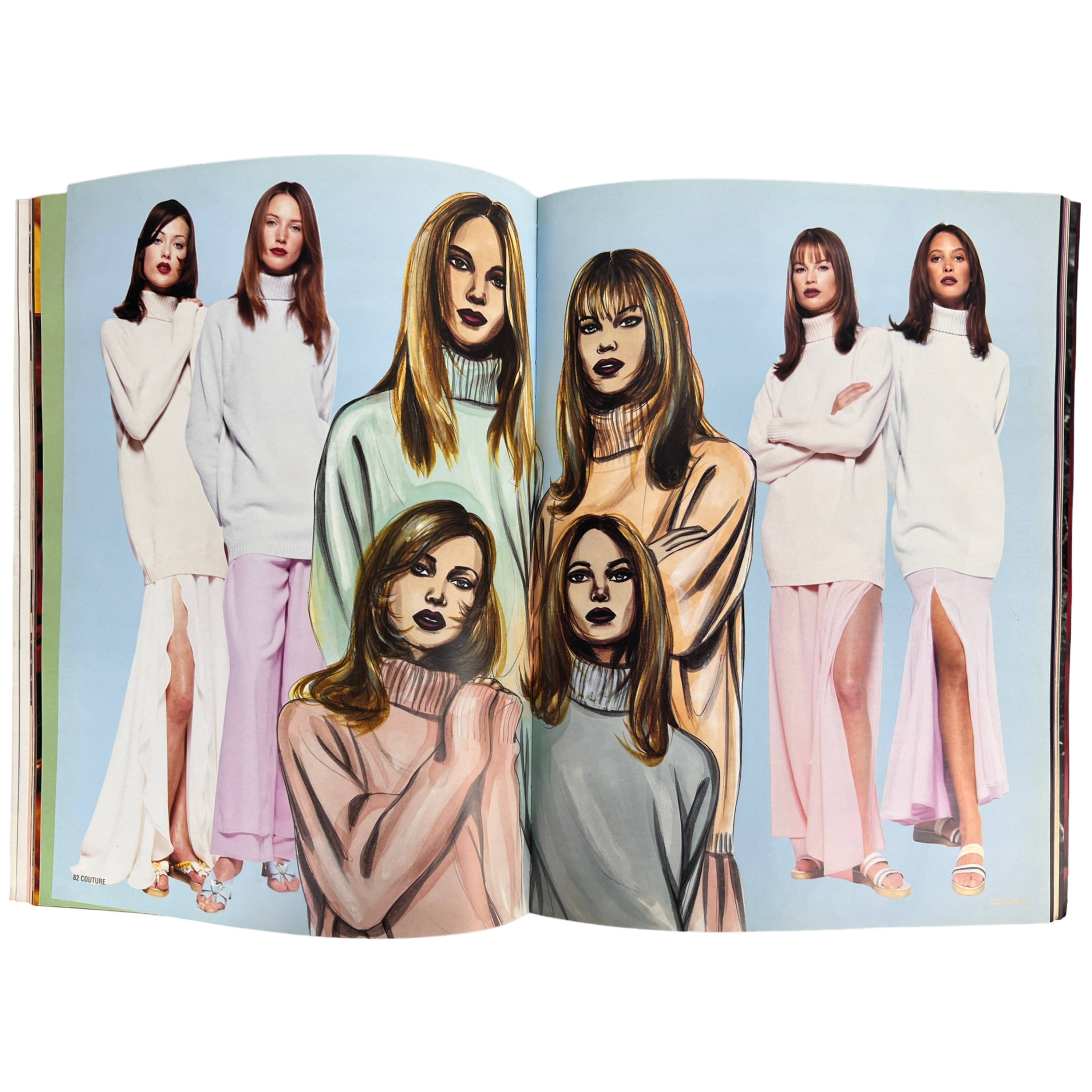 Vintage Gianni Versace Catalog 1993 Donna Autumn Winter # 25