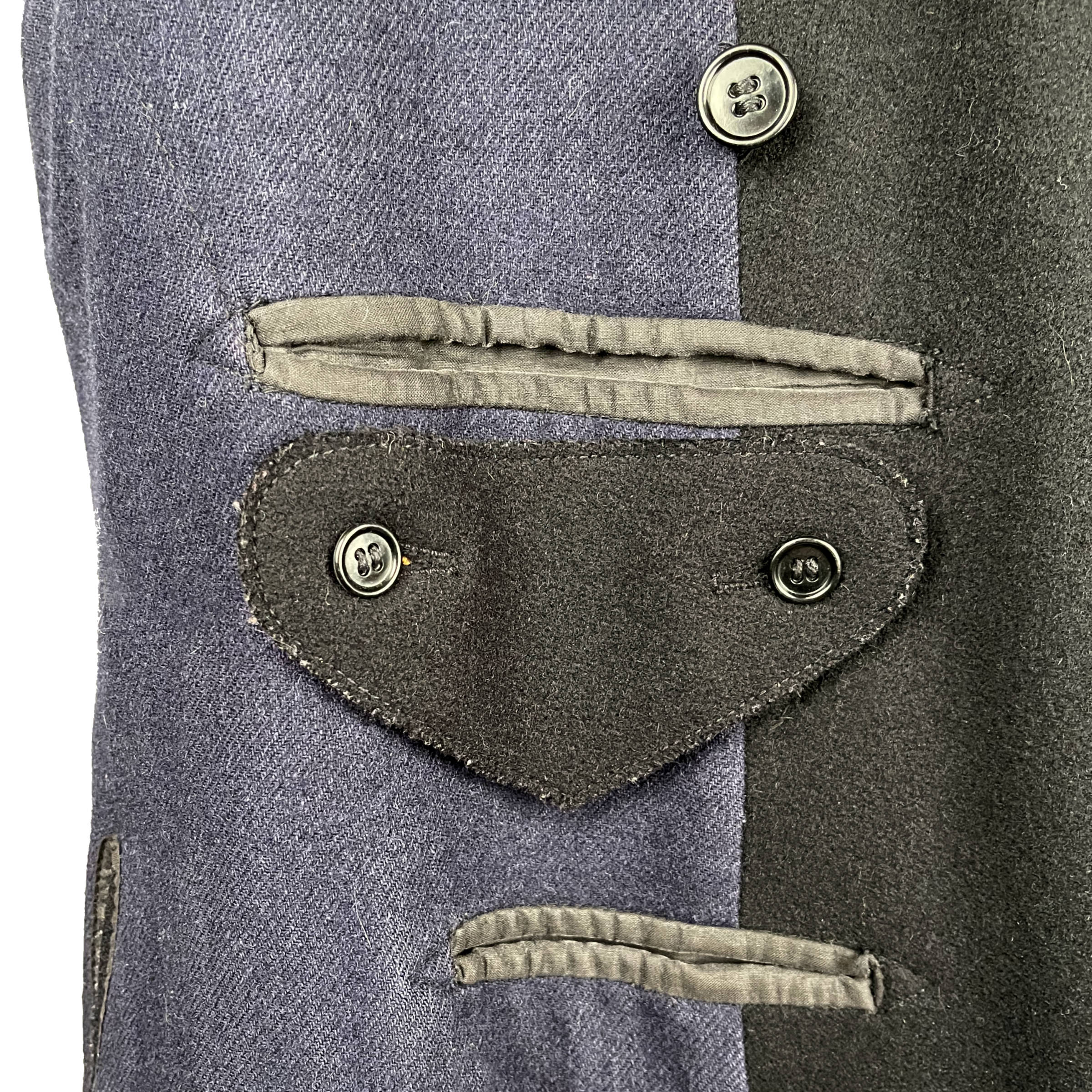 WWII Canadian Navy Coat RCN Greatcoat Canada Naval Size M L