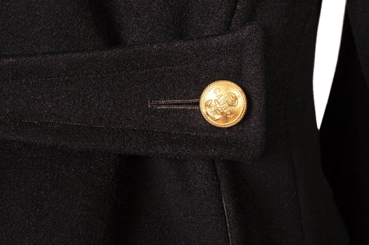 WWII Canada Navy Officer Greatcoat Authentic Canadian Naval Coat ...