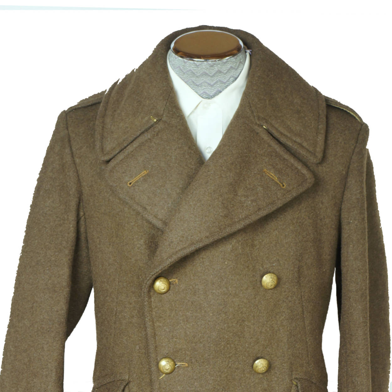 WW2 Overcoat Canadian Army Greatcoat Royal Montreal Regiment