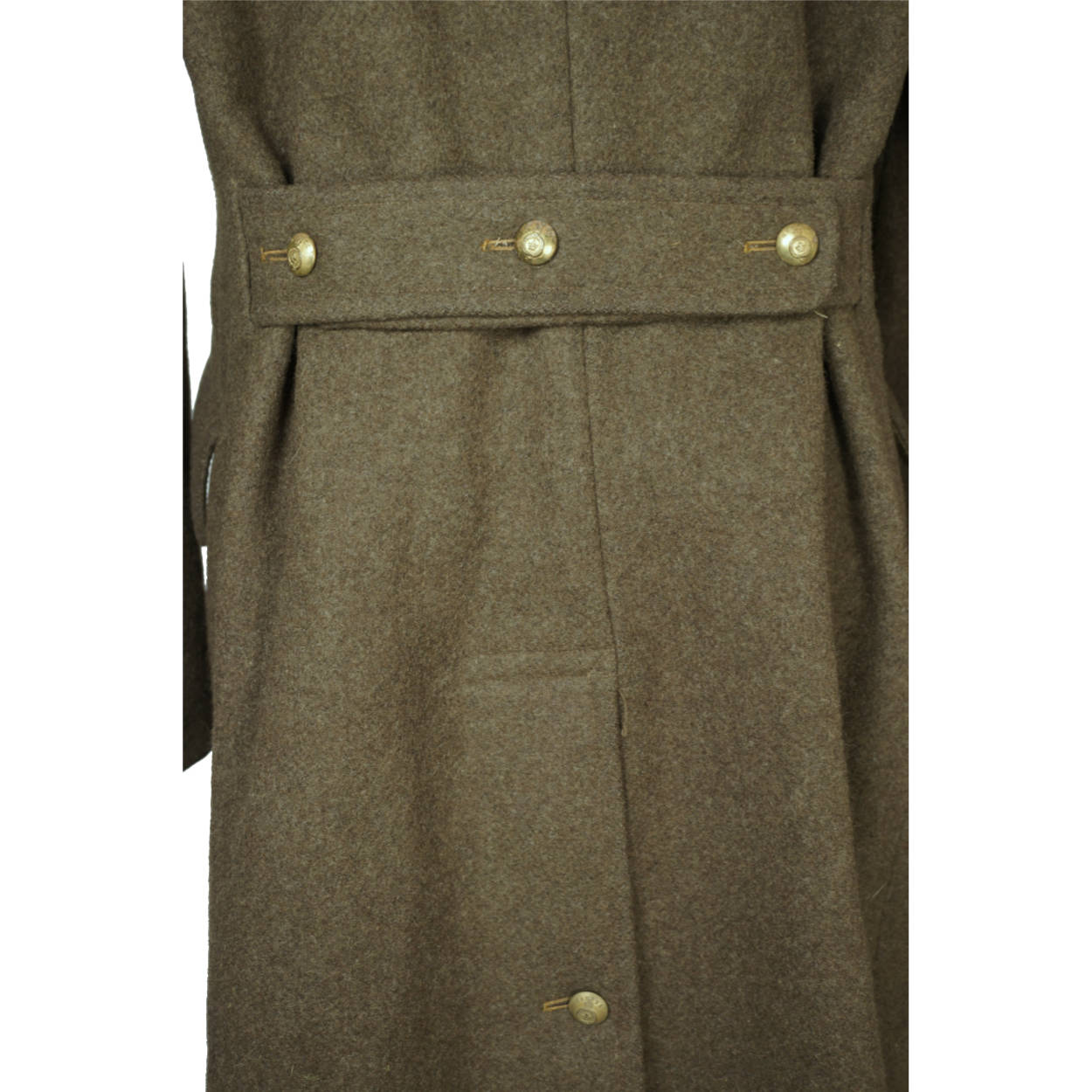 WW2 Overcoat Canadian Army Greatcoat Royal Montreal Regiment